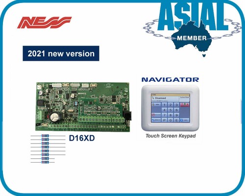 Ness alarm D16xD Panel D16X Navigator keypad touch screen | eBay