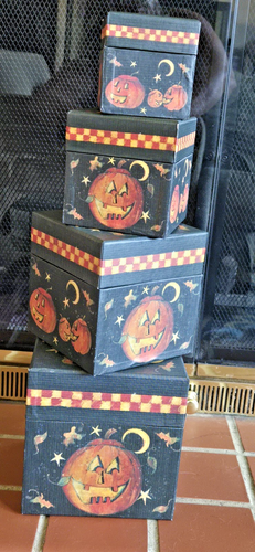 Bob's Boxes 4 Nesting Primitive ''Jack '' Featuring Susan A Winget ...