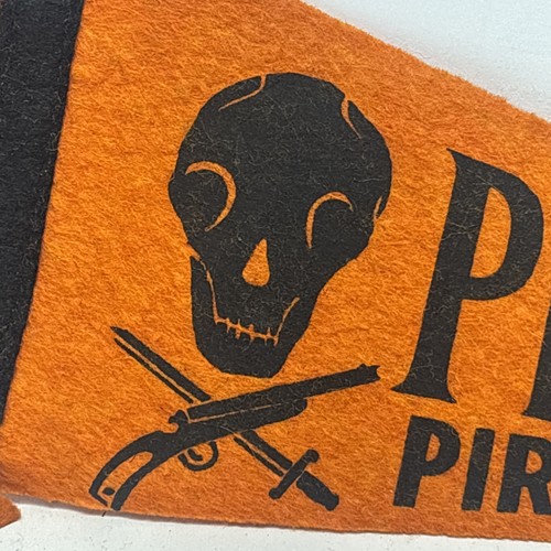 RARE Vintage 30’s Pittsburgh Pirates Pennant Skull Crossbones Gun ...