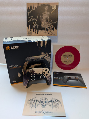 SCUF Reflex Avenged Sevenfold PS5 Controller W/Signed Vinyl + COA | eBay