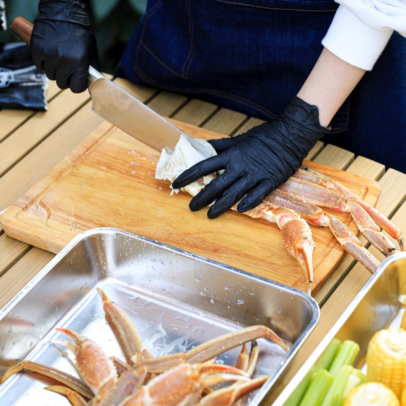 Creole Feast 100 QT Seafood Boiling Kit Outdoor Crawfish Fish Boiler ...