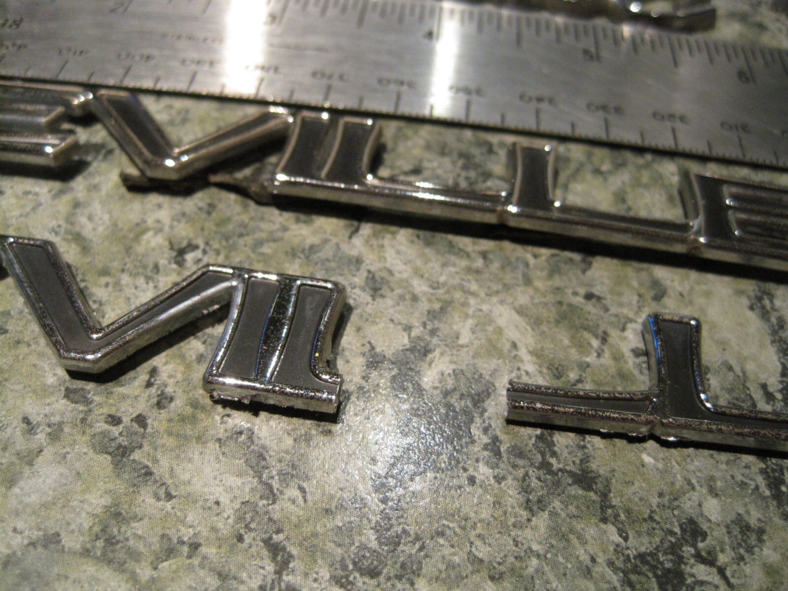 1997 Cadillac DeVille Trunk and Side Emblem Ornaments OEM Set BLEM ...