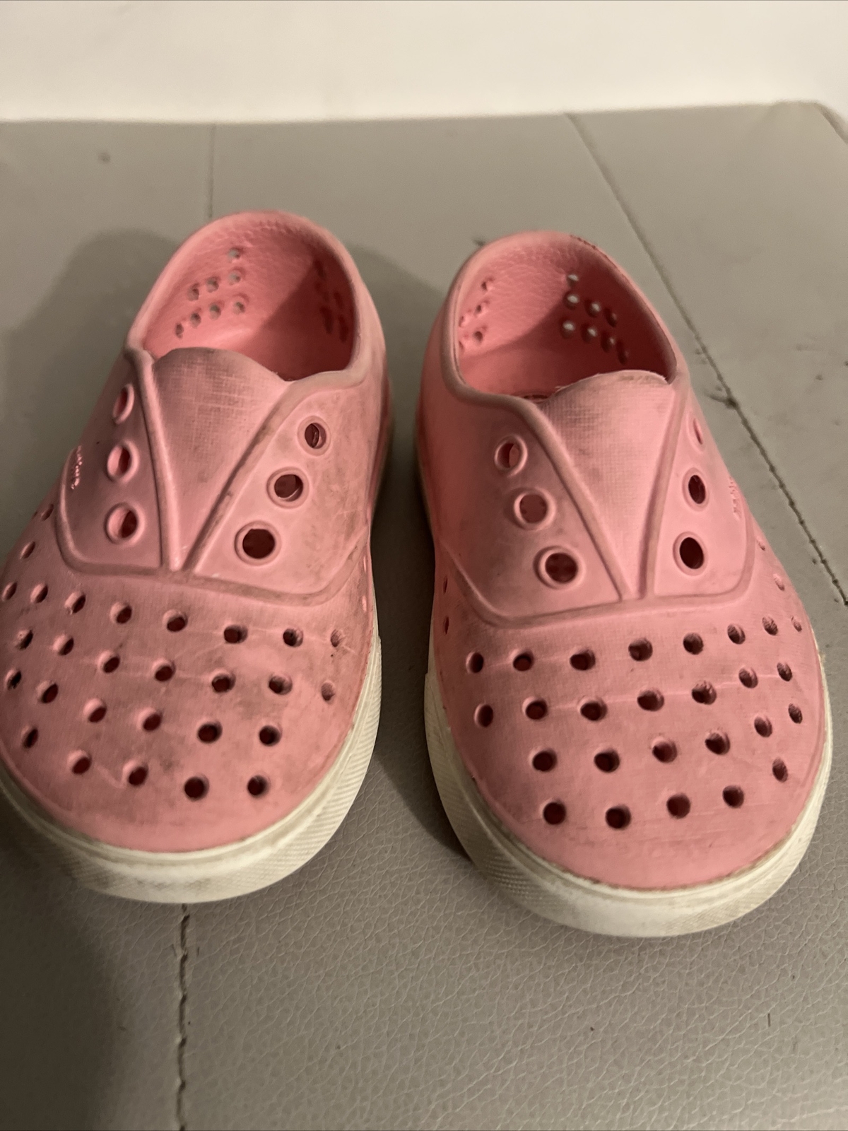 NATIVE Jefferson Size C6 6 Toddler PINK Water Slip On Casual Shoes ...