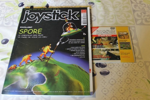 Magazine Joystick N ° 182 , 06/2006 avec le DVD . SPORE | eBay