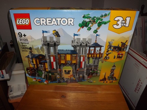LEGO CREATOR 3 IN 1 MEDIEVAL CASTLE 1426 PCS 31120 NEW IN BOX 2021 | eBay