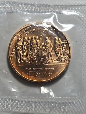 1976 US Mint Exhibit Cape Expo "76" Independence Centennial Medal(M.T ...