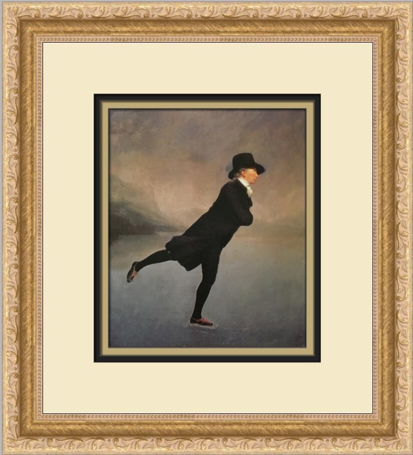 Sir Henry Raeburn The Reverend Robert Walker Skating Custom Framed ...