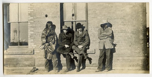 Cowboys & Indian, Mitchell SOUTH DAKOTA 1920s Unmounted Silver Print ...