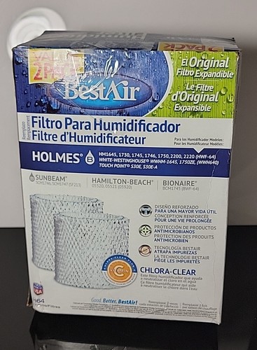 Best Air H64 Replacement Humidifier Filter Sunbeam Bonaire Hamilton ...