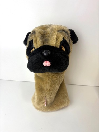 Daphnes Pug Dog Golf Club Headcover Soft Plush | eBay