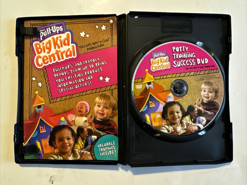 POTTY TRAINING SUCCESS DVD - Pull-Ups Way To Go DVD Fast Free Shipping ...
