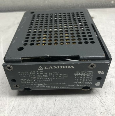DC Power Supplies - Lambda Model