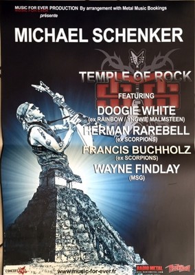 Michael SCHENKER - - 40x60cm - Poster | eBay