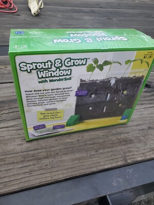 Educational Insights Sprout & Grow Window Plant Growing Kit, Science ...