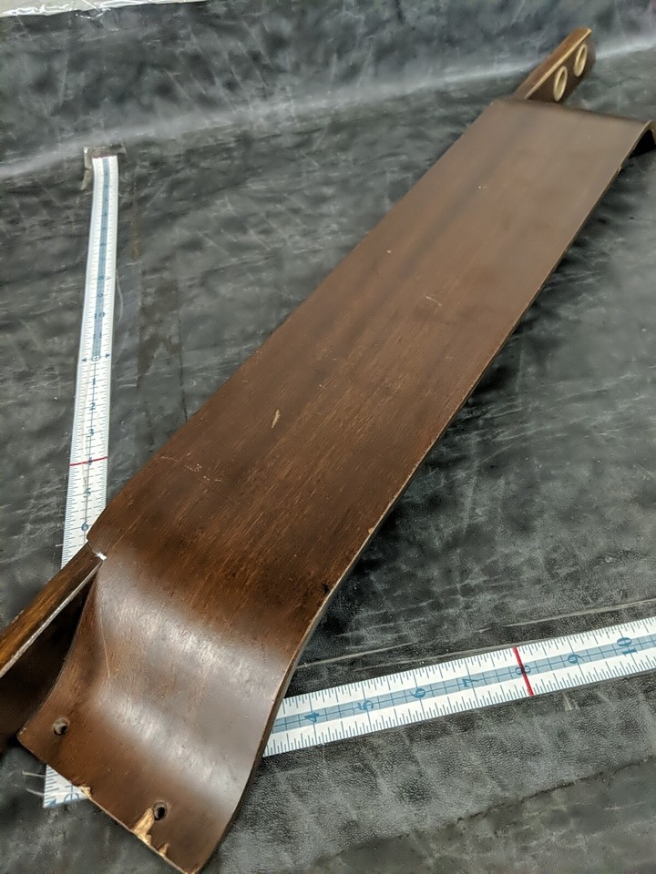 Vintage Church Pew Book Rack w/ Communion Cup Holder - Decor | eBay