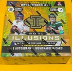 2021 Panini Illusions NFL Trading Cards Mega Box (1 Auto or Memorabilia ...