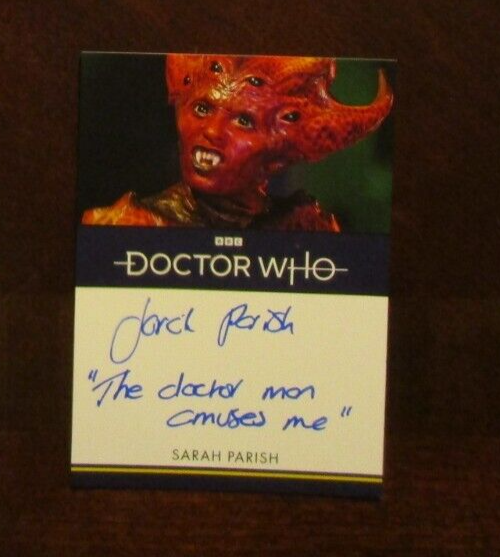 Doctor Who Series 1-4: Sarah Parish as the Empress Inscription ...