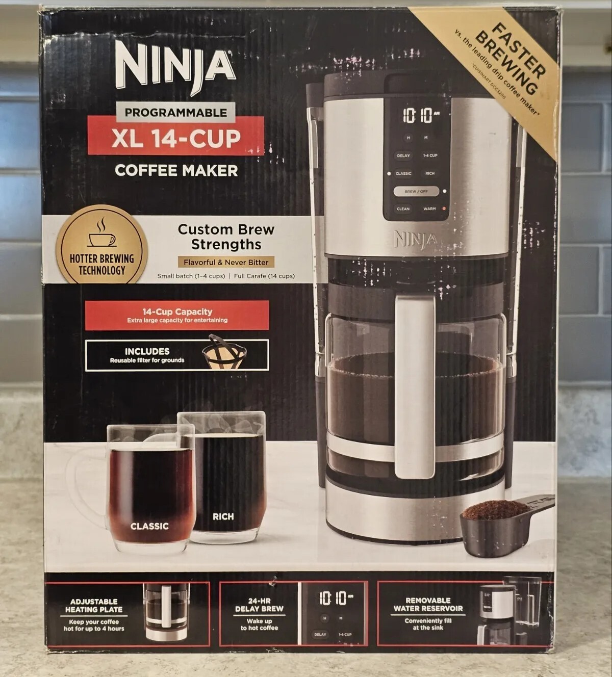 Ninja Programmable XL 14-Cup Coffee Maker, DCM200 | eBay