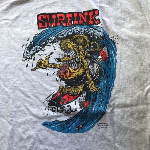 New 1995 Ed Roth rat fink surfink Shirt S-4XL Gift Fans Sport Grey | eBay
