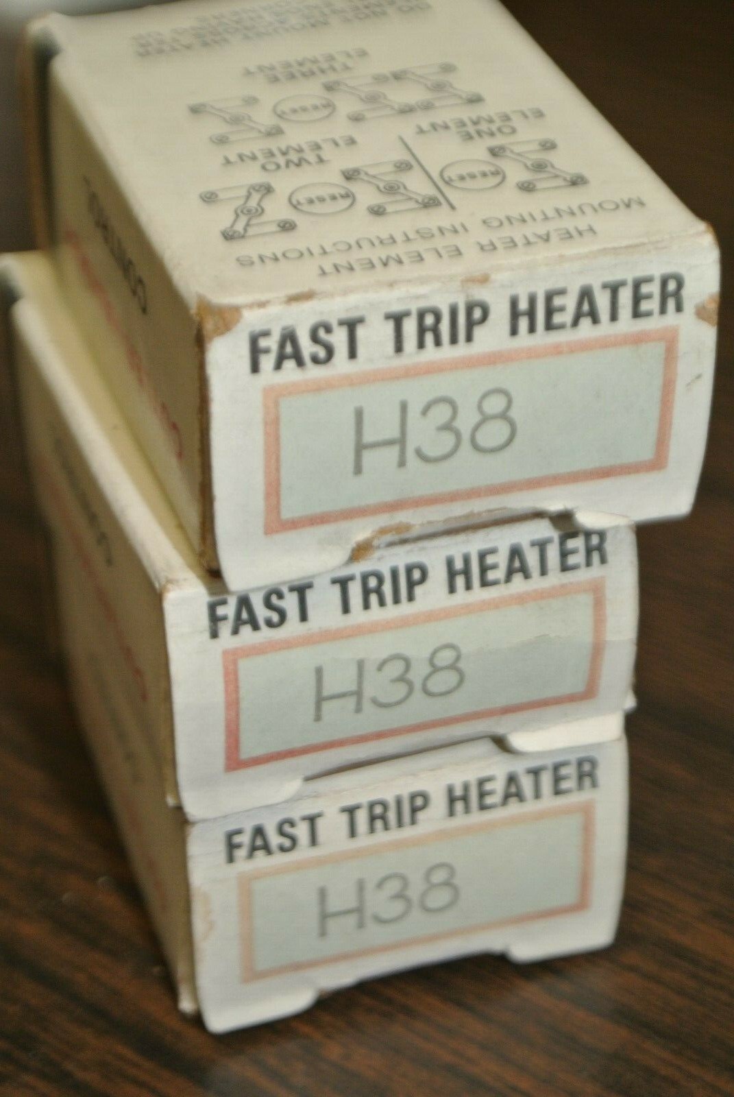 LOT of 3 / CUTLER-HAMMER H38 THERMAL OVERLOAD HEATER ELEMENT | eBay
