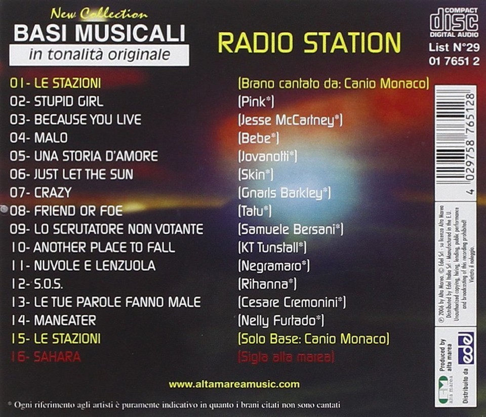 Basi Musicali Radio Station (CD) | eBay