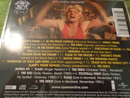 Flash Gordon (Original Soundtrack) by Queen (CD, 2011) for sale online ...