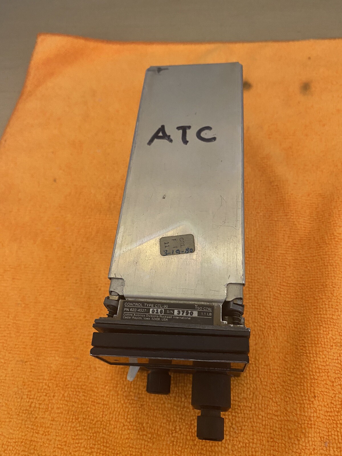 COLLINS CONTROL HEAD CTL-90 P/N 622-4527-018 | eBay