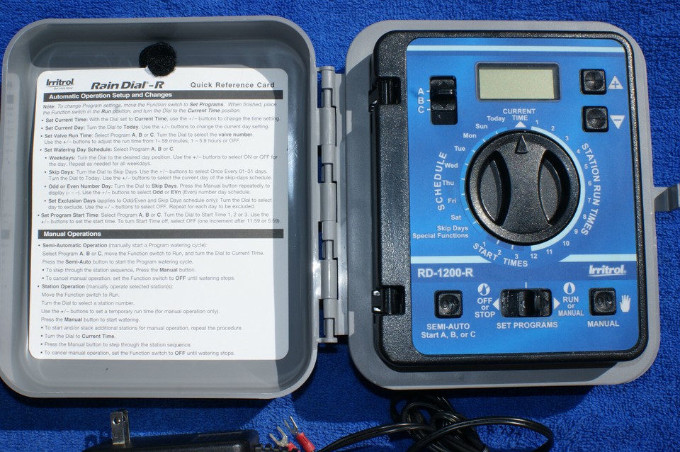 NEW-Irritrol / Hardie Rain Dial RD-1200 R / RD-1200 INT COMPLETE SYS ...