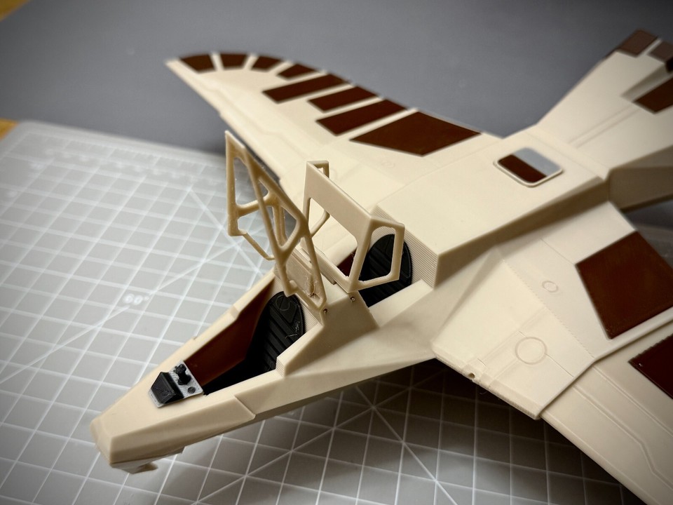 Buck Rogers Warhawk Hawk Ship Model 11in. | eBay