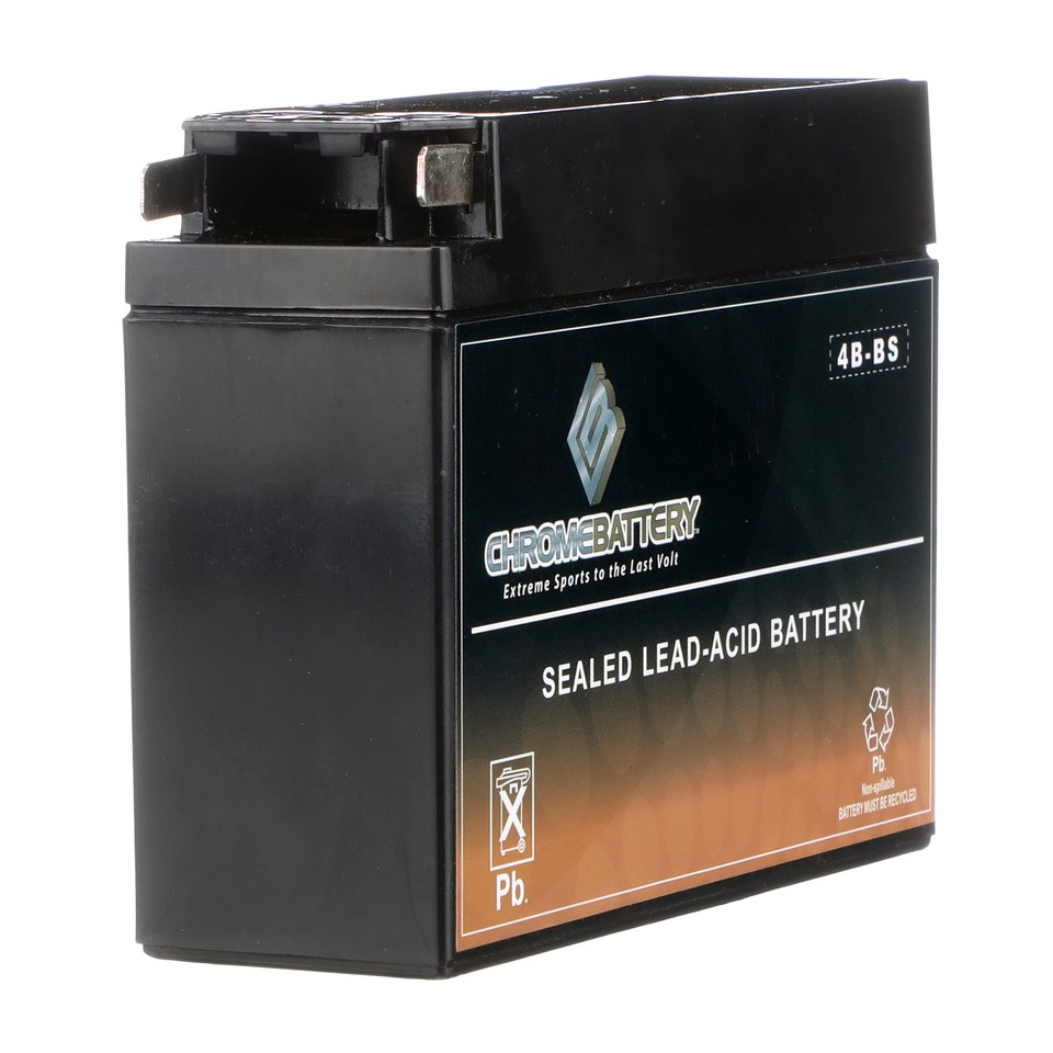 YT4B-BS High Performance AGM Motorcycle Battery for 2006-2017 Yamaha ...
