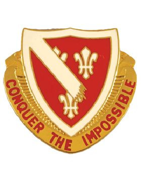0105 Engineer Bn Unit Crest (Conquer The Impossible) | eBay