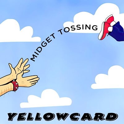 Yellowcard Midget Tossing 12x12 Album Cover Flat Poster Print | eBay
