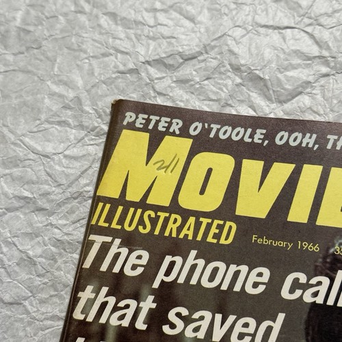 Vintage Movies Illustrated Magazine February 1966 - Elizabeth Taylor ...