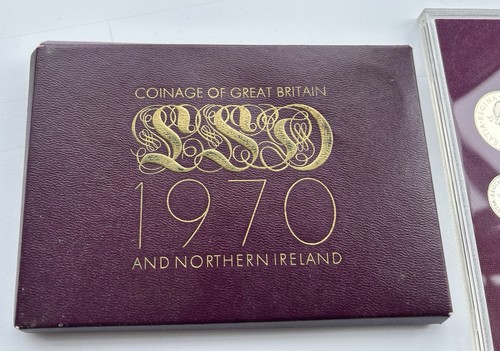 1970 ROYAL MINT COINAGE OF GREAT BRITAIN AND NORTHERN IRELAND PROOF ...
