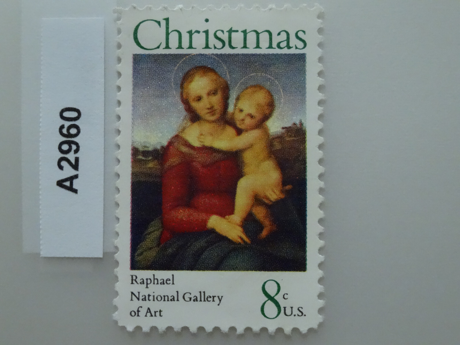 USA Stamp Christmas Raphael National Gallery of Art 8 Cent United ...