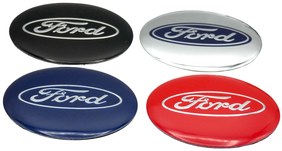 FORD Wheel Center Cap Decal Emblem Stickers – 2.20" (56mm) CHOOSE YOUR ...