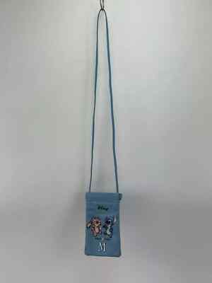 Disney Primark Stitch and Angel Crossbody Bag Purse Letter M Blue | eBay