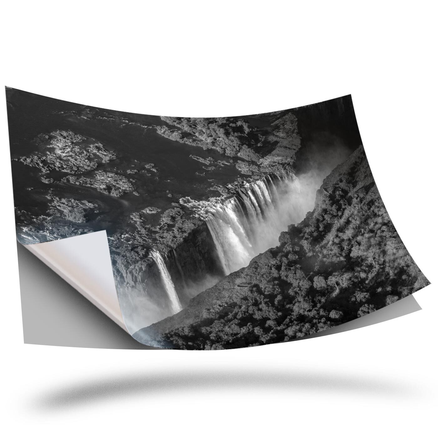 1 x Vinyl Sticker A3 - BW - Victoria Falls Zambezi Africa #38195 | eBay