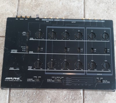 Alpine 3672 active dividing network | eBay
