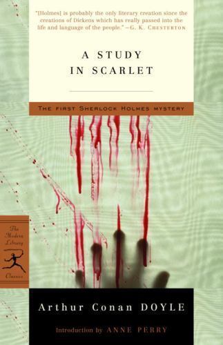 A Study in Scarlet; Modern Library- 9780812968545, Arthur Conan Doyle ...