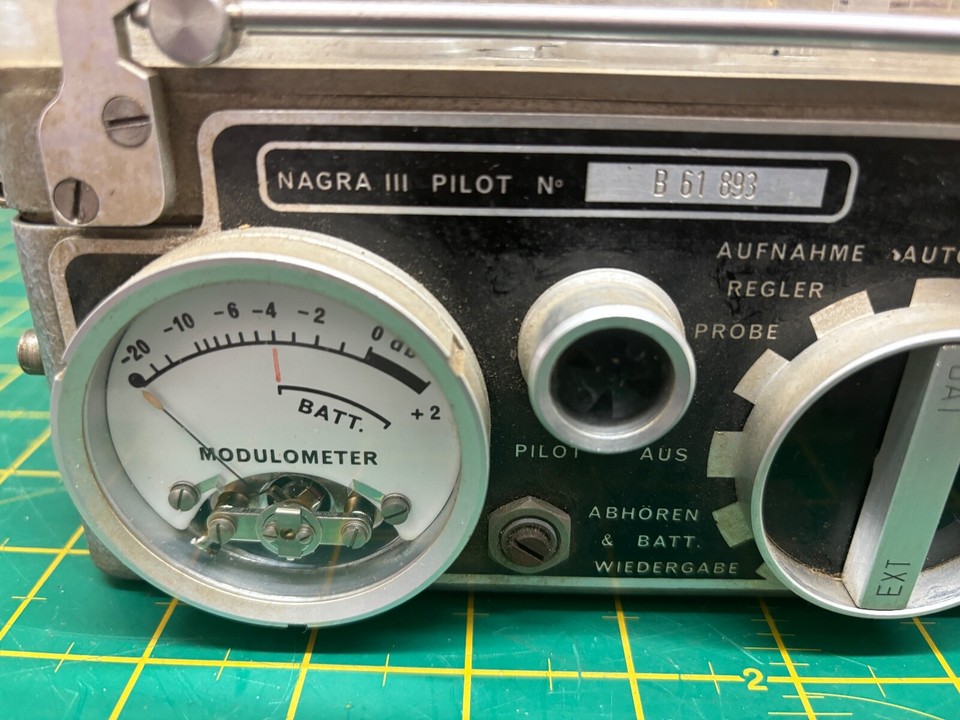 Nagra 3 Pilot. Telefunken. reel to reel. Please read description | eBay UK