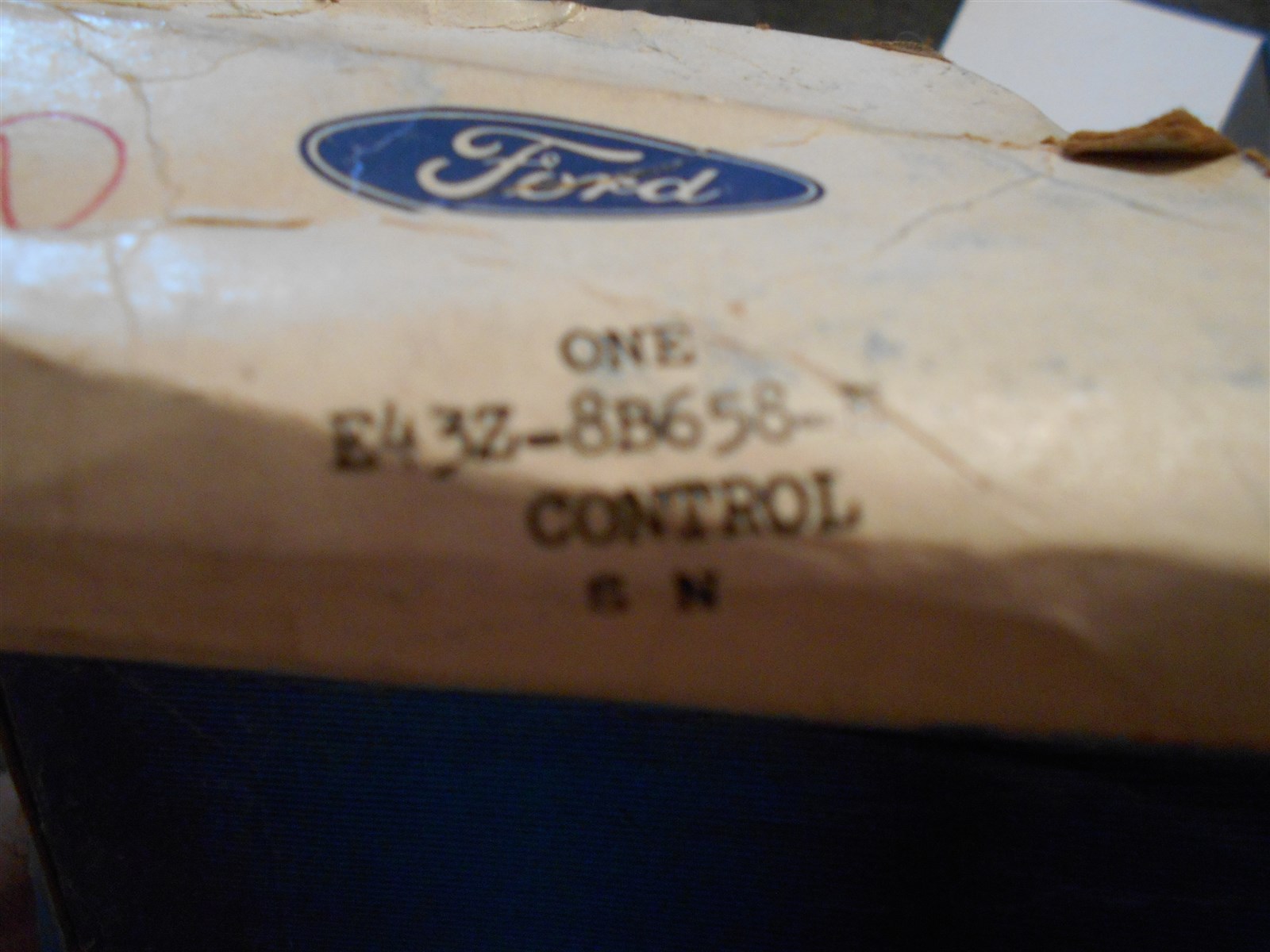 NOS FORD E43Z-8B658-B 1984 COOLING FAN RELAY MODULE CONTROL ASSEMBLY ...