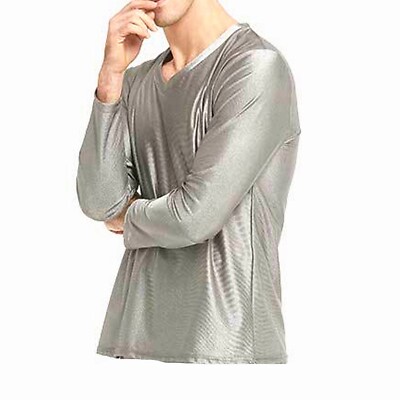 EMF EMI Shielding Anti-Radiation 100% Pure Silver Fiber Clothes-Long ...