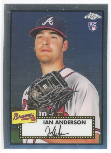 IAN ANDERSON 2021 TOPPS CHROME PLATINUM ANNIVERSARY ROOKIE #11 RC QTY ...