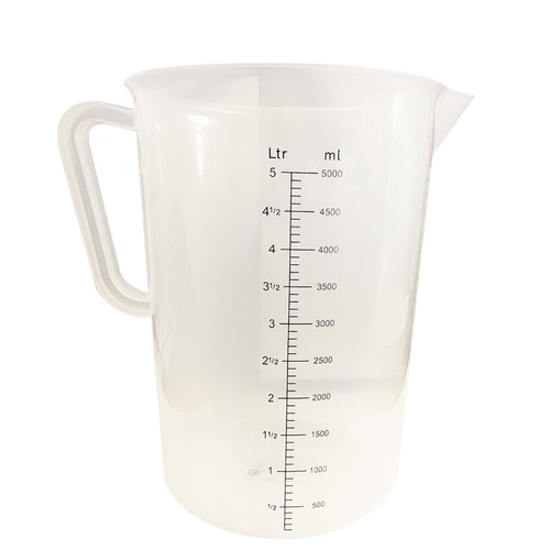 Trenton 51950 Polypropylene Graduated Measuring Jug - 5L for sale ...