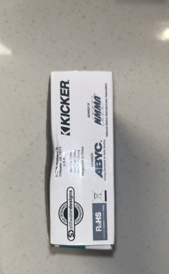 KICKER 41KMLC LED RGB LIGHT REMOTE CONTROLLER KM MARINE SPEAKERS ...