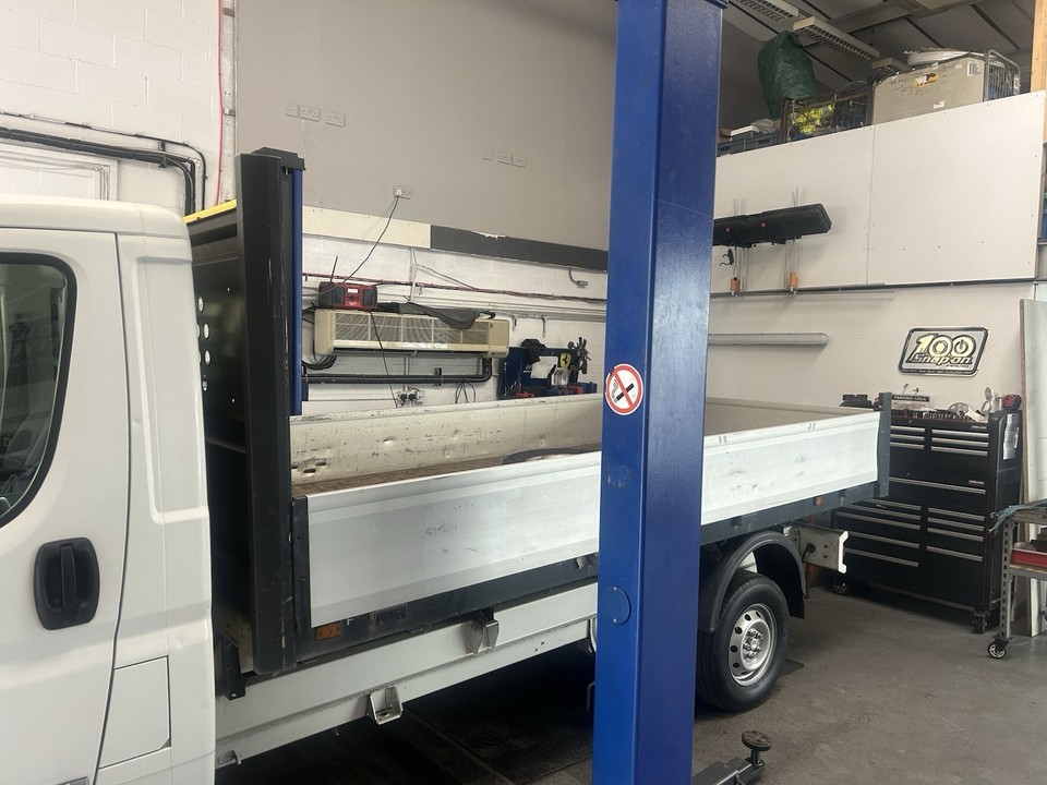 Flat Bed Body Aluminium +Steel for Chasis Cab Citroen Peugeot Fiat ...