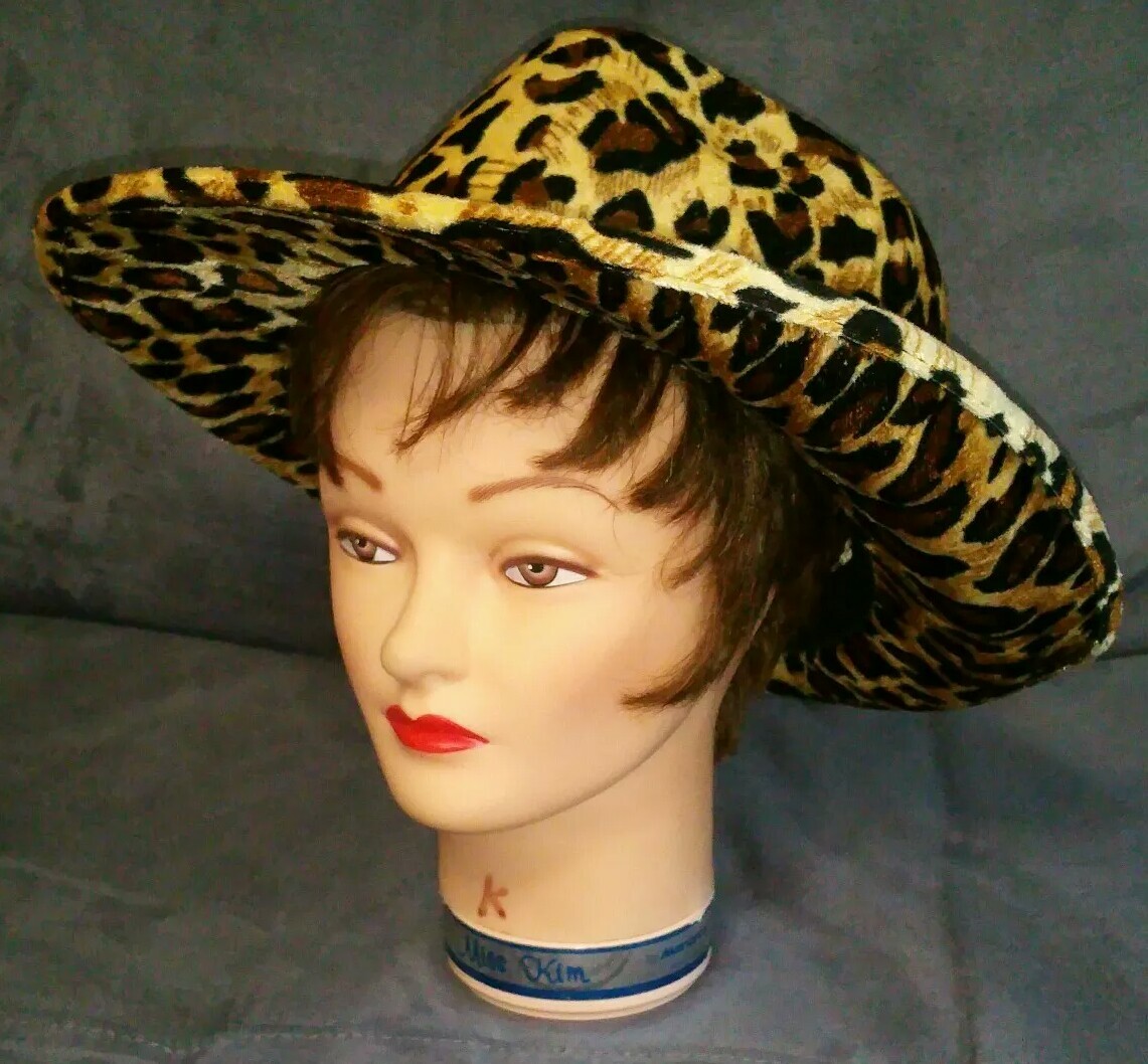 ELOPE LEOPARD PRINT COWBOY HAT | eBay