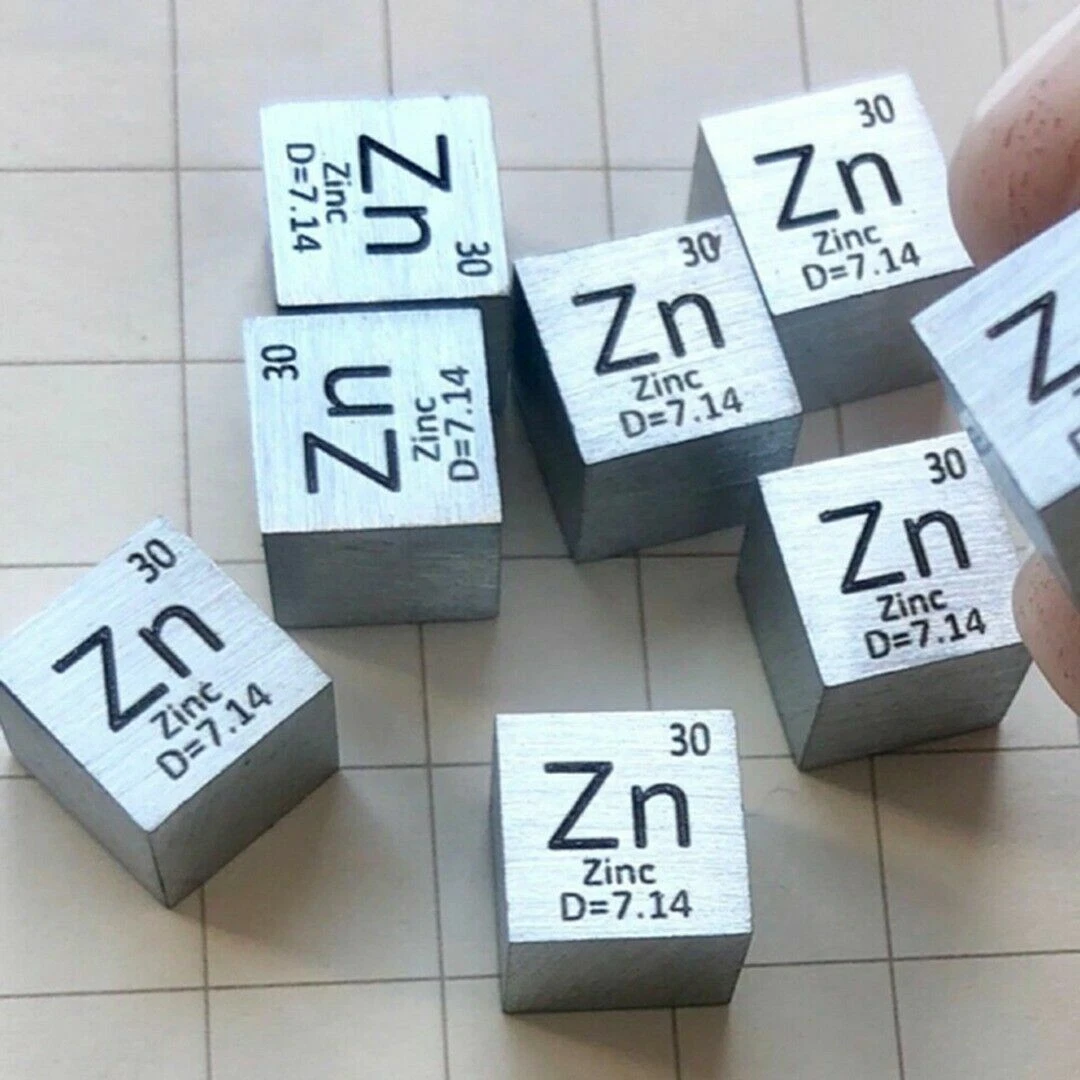Zinc Solid Cubes