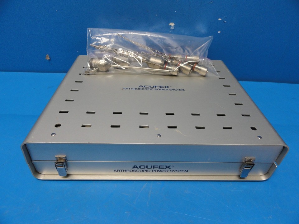ACUFEX ARTHROSCOPIC POWER SYSTEM INSTRUMENT SET W/ PMC-100 MENSICAL ...